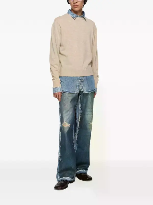 Acne Studios Layered V-neck Sweater