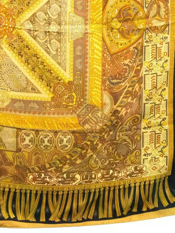 Hermès 2006 Sur Un Tapis Volant... Silk Scarf