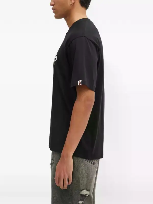 A BATHING APE Milo College Graphic-print T-shirt