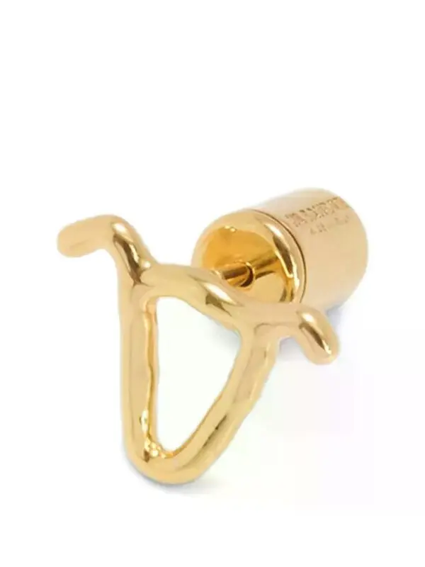 JIL SANDER Zodiac Sign Logo Earring