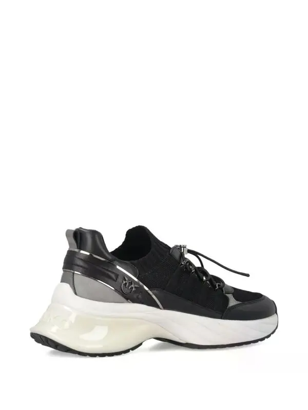 Pinko Ariel Panelled Sneakers - Black