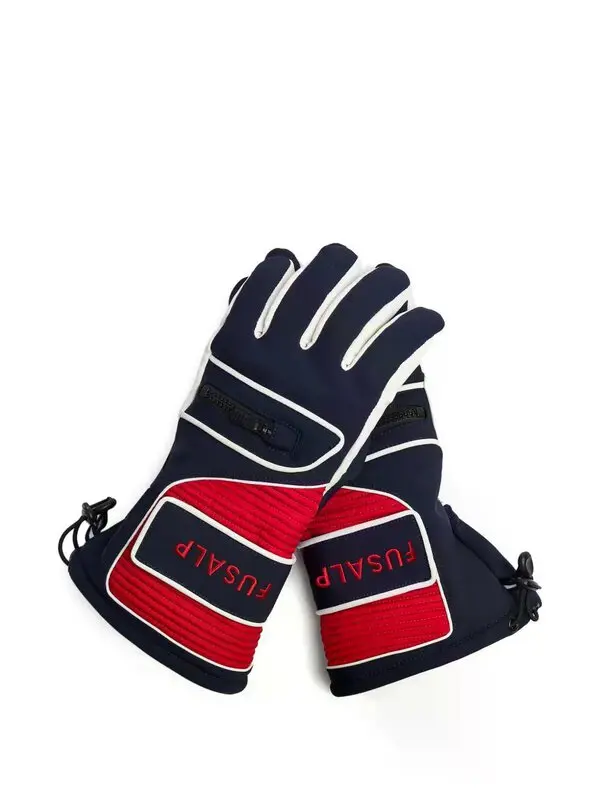 Fusalp Slalom Zip-pocket Ski Gloves - Blue