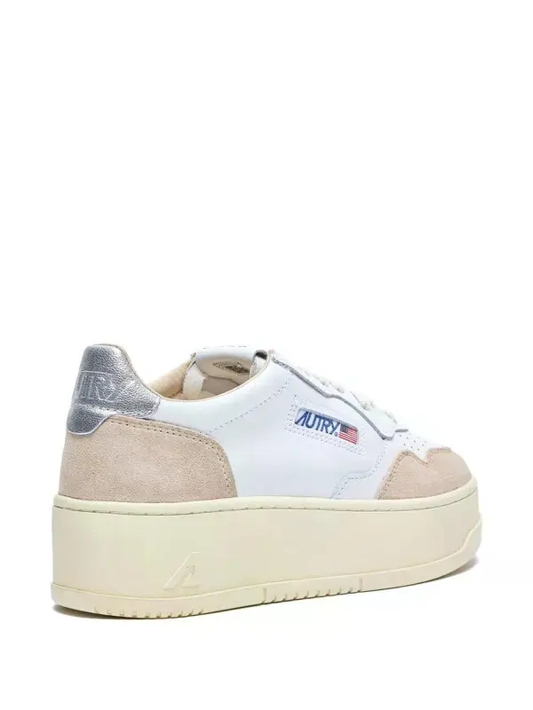 AUTRY Medalist Platform Sneakers - White