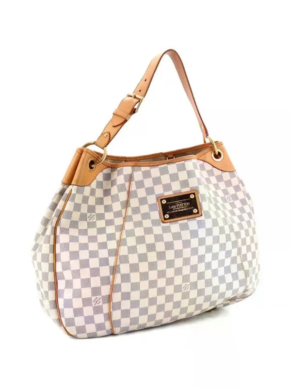 LOUIS VUITTON Galliera Handbag Damier Gm Hobo - White