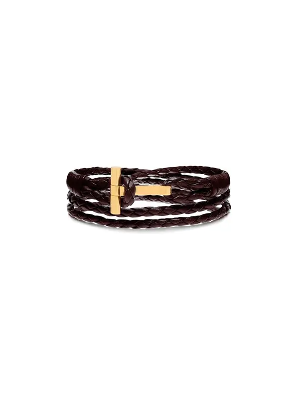 TOM FORD T-wrap Bracelet - Brown