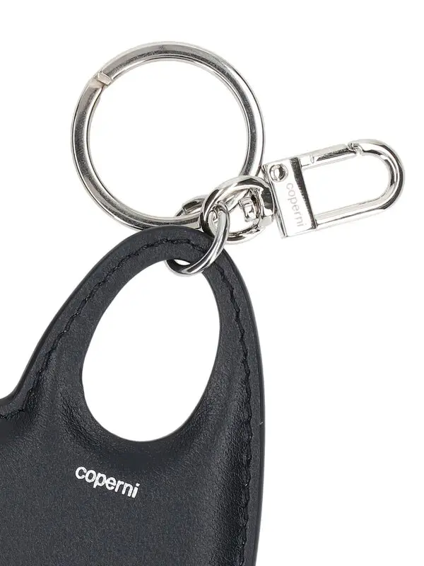 Coperni Heart Keyring - Black