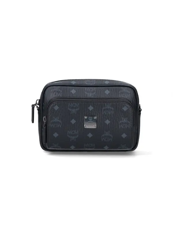 Mcm Aren Crossbody Bag - Black