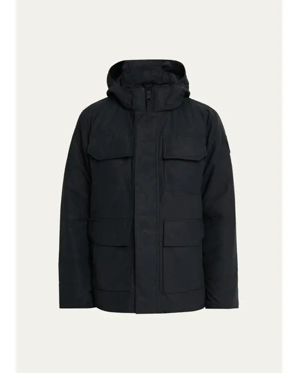 Canada Goose Maitland Canvas Parka - Black