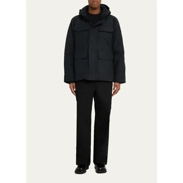 Canada Goose Maitland Canvas Parka - Black