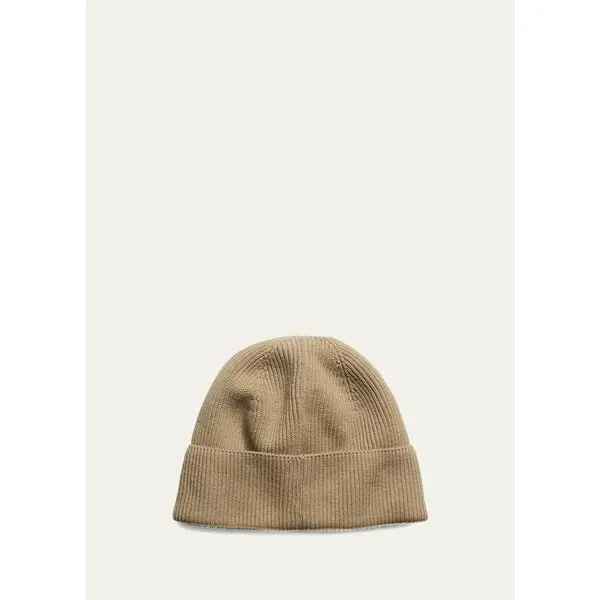 Canada Goose Rib-knit Cotton Beanie - Tan