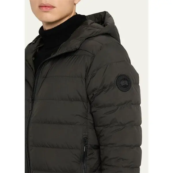 Canada Goose Crofton Packable Quilted Hoodie - Volcano