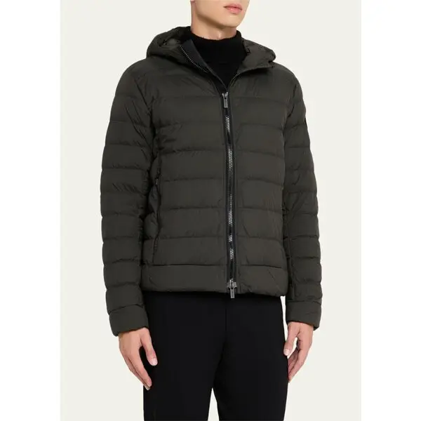 Canada Goose Crofton Packable Quilted Hoodie - Volcano