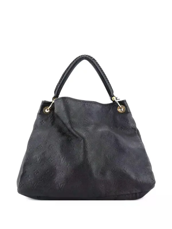 LOUIS VUITTON Artsy Mm Hobo Bag Monogram Empreinte Leather - Black