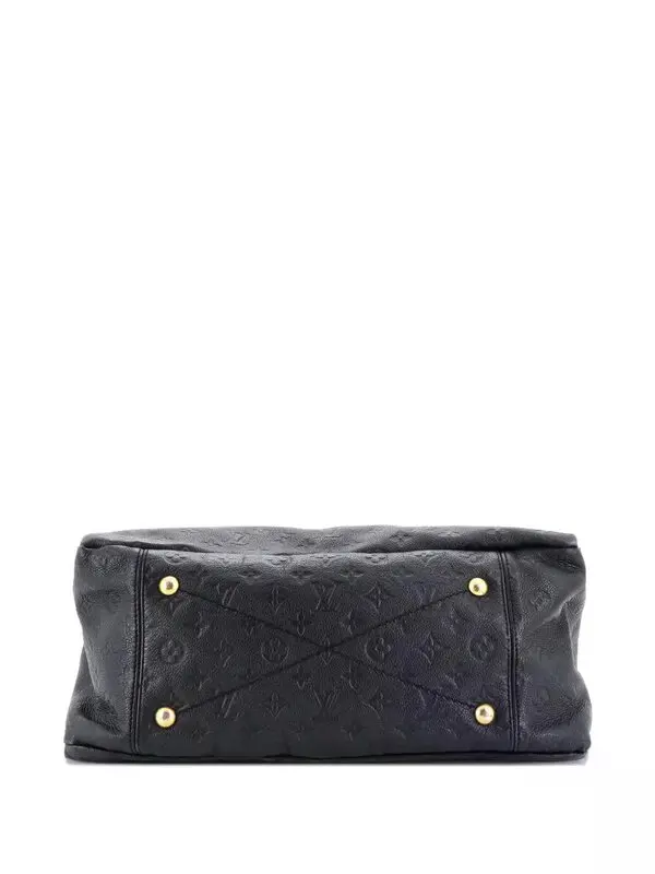 LOUIS VUITTON Artsy Mm Hobo Bag Monogram Empreinte Leather - Black