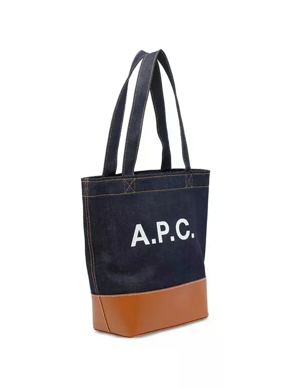 A.p.c. Tote Bag With Logo Detail
