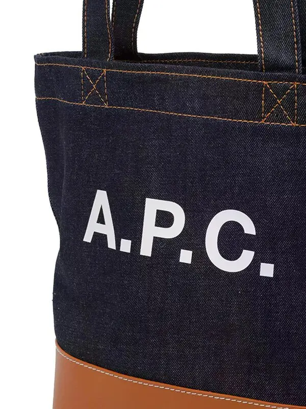 A.p.c. Tote Bag With Logo Detail
