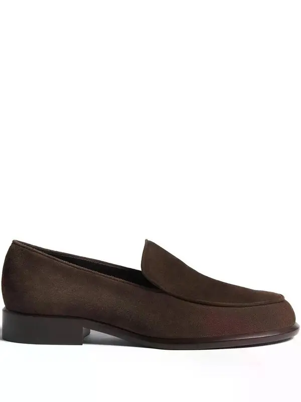 Khaite Miles Loafers - Brown