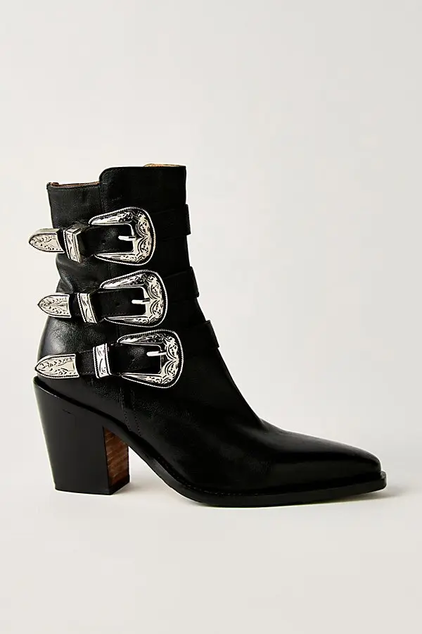 JO GHOST Billie Buckle Boots
