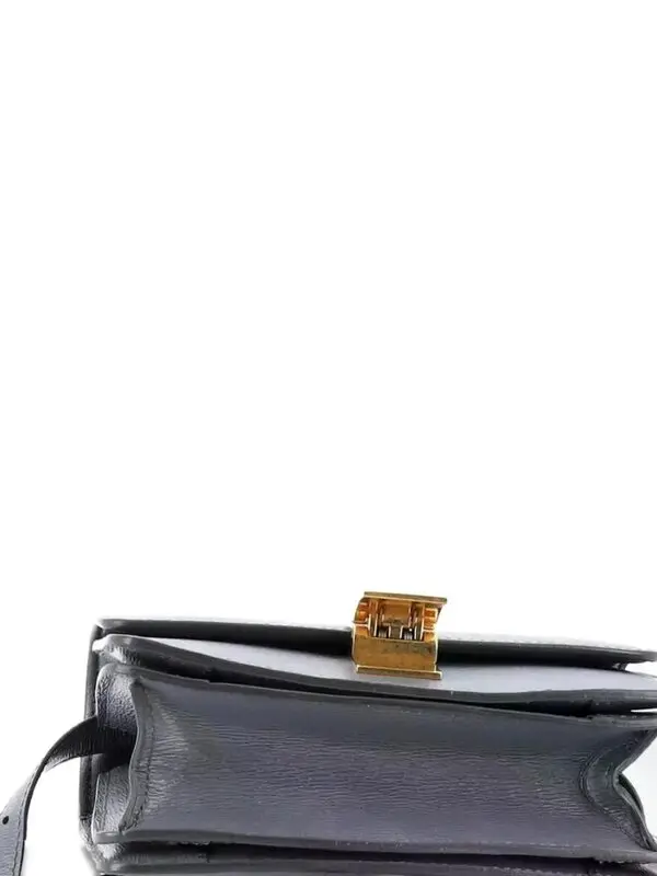Celine Classic Box Teen Shoulder Bag Grainy Leather - Grey