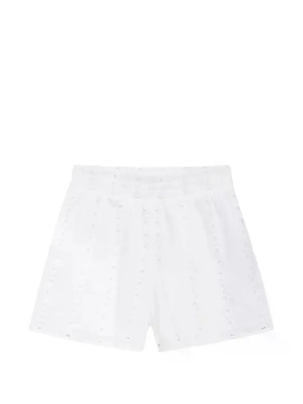 ANINE BING Eyelet Kam Shorts