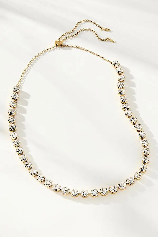 Loren Hope Arista Slider Necklace - Crystal