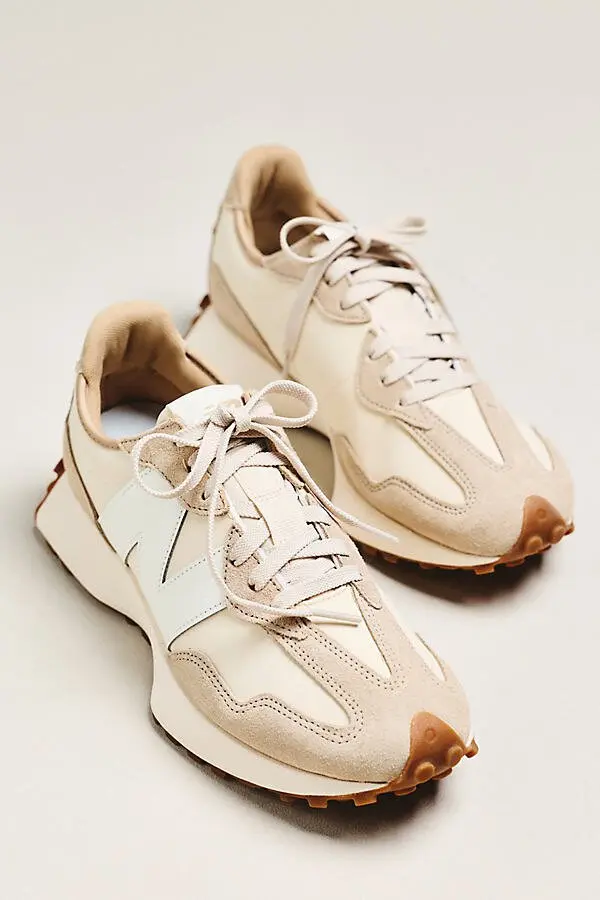 NEW BALANCE 327 Athletic Sneakers - Timberwolf/sea Salt