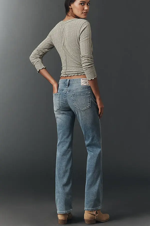 True Religion Becca Mid-rise Bootleg Jeans