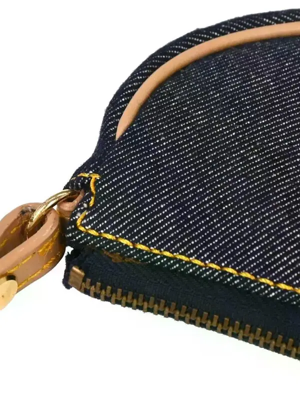 Dior 2001 Saddle Denim Handbag - Blue