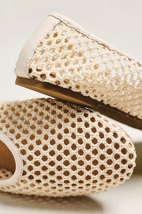Matisse Marta Mesh Ballet Flats - Ivory