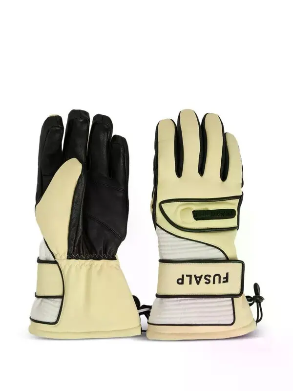 Fusalp Slalom Zip-pocket Ski Gloves - Neutrals