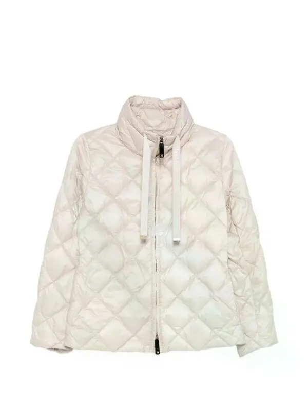 Max Mara Quilted Zip-up Jacket