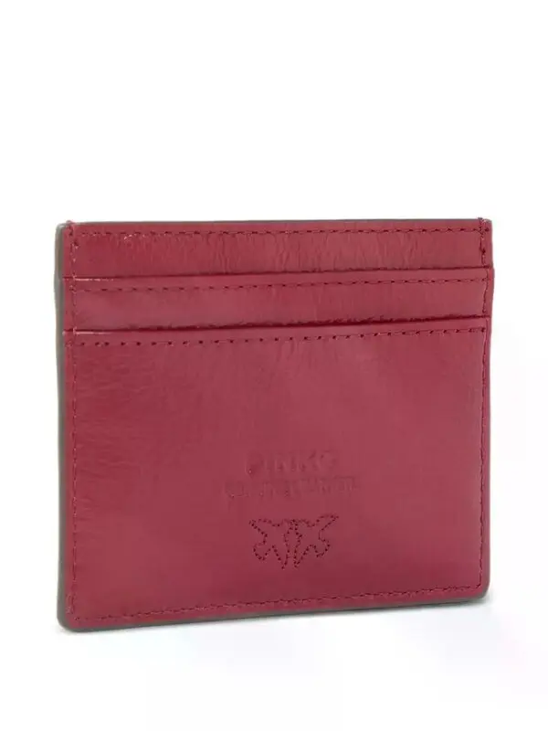 Pinko Logo-applique Cardholder