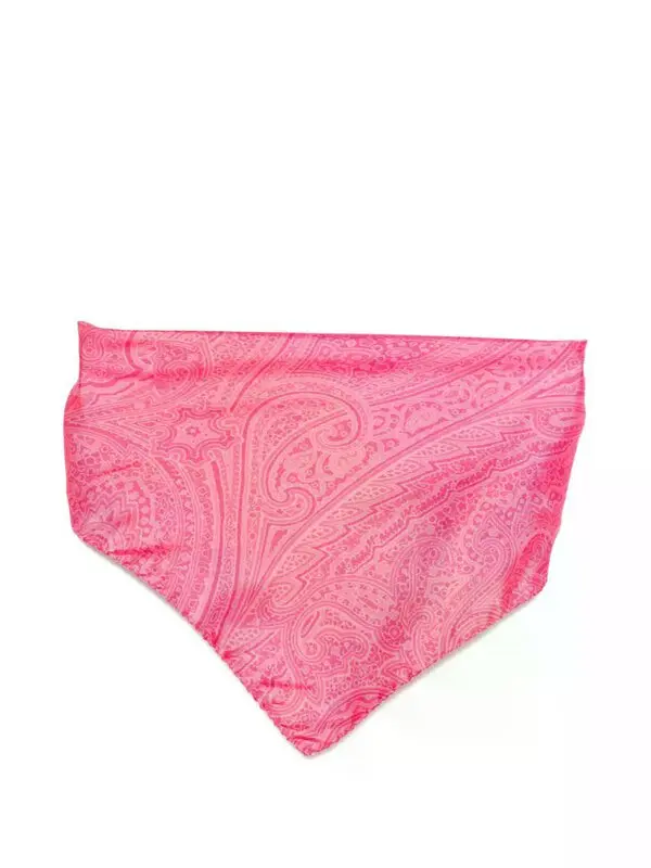 Etro Paisley-print Hair Accessory - Pink