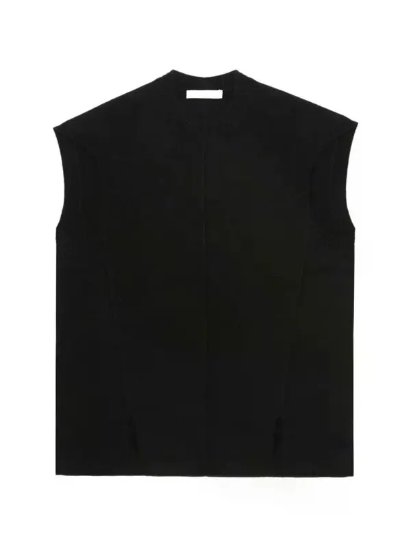 Helmut Lang Wool Split Vest