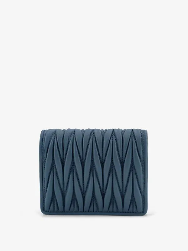 Miu Miu Quilted Leather Wallet