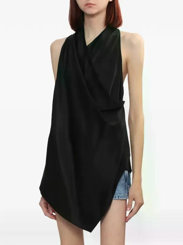 Helmut Lang Halterneck Silk Top