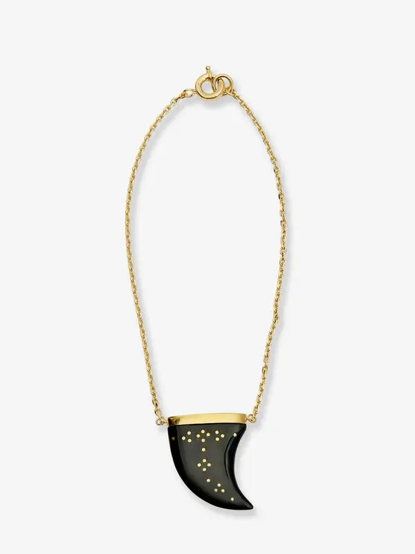 Isabel Marant Brass Necklace - Black