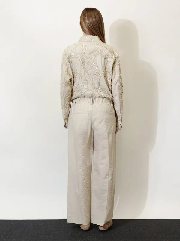 Brunello Cucinelli Cotton-blend Trousers
