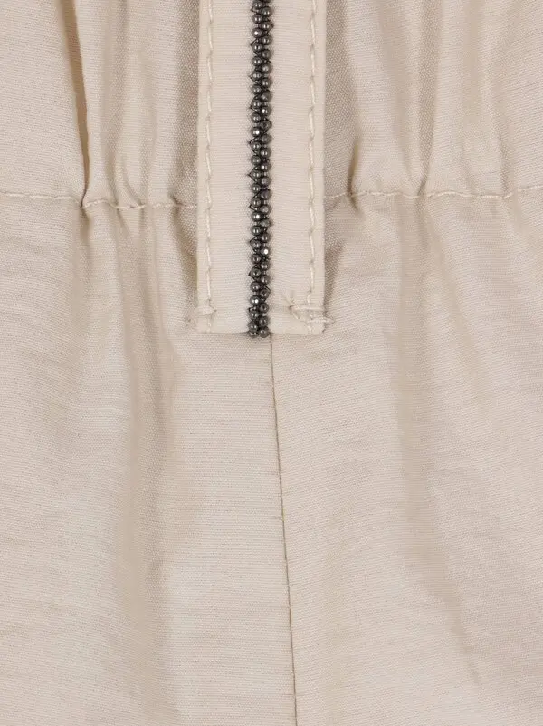 Brunello Cucinelli Cotton-blend Trousers