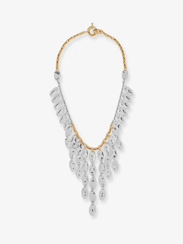 Isabel Marant Brass Necklace - Silver