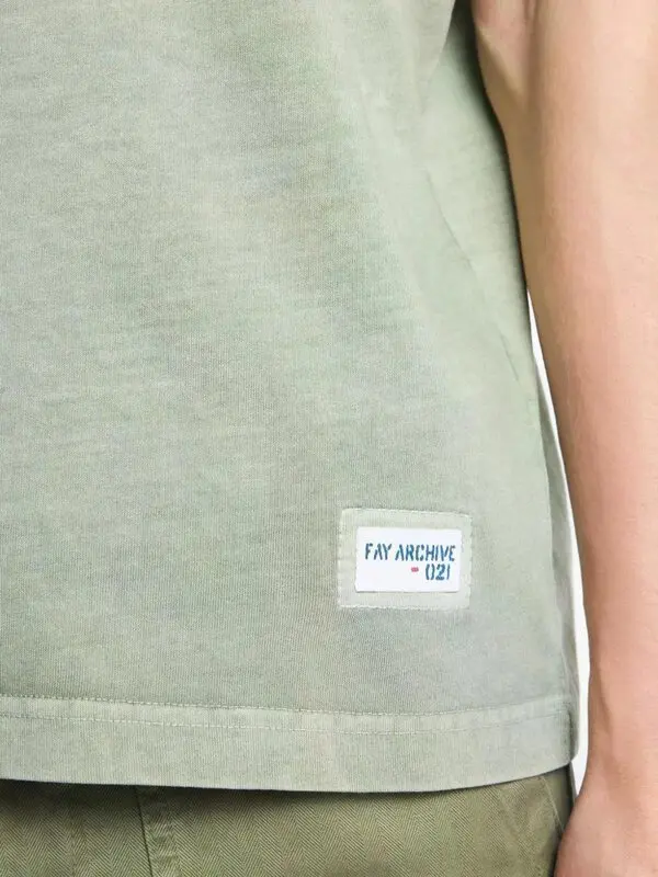FAY Archive Ribbed T-shirt