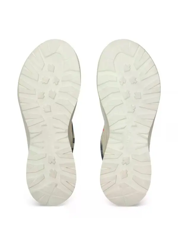 Burberry Check Mesh Sneakers - Neutrals