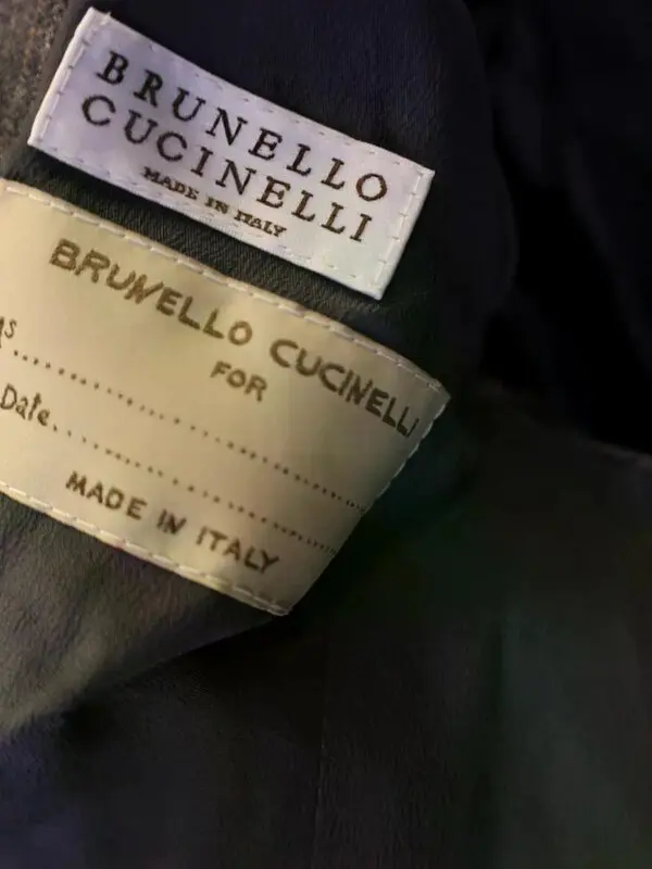 Brunello Cucinelli Single-breasted Pinstripe Blazer