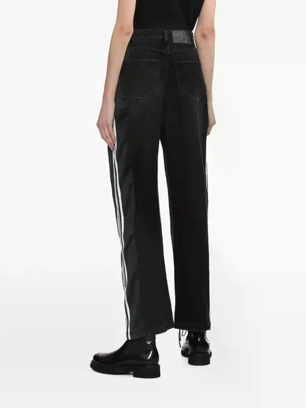 Adidas Lace-up Trousers With 3-stripes Detailing