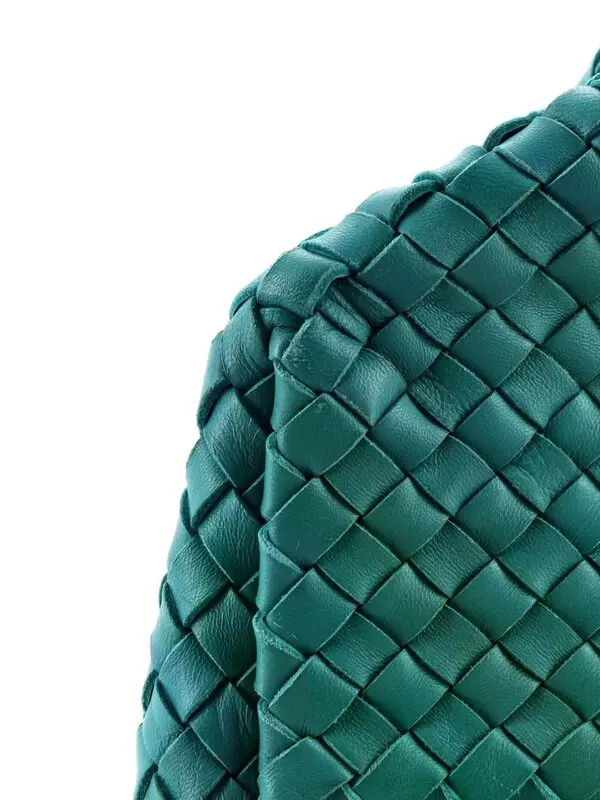 Bottega Veneta Cabat Intrecciato Nappa Medium Tote Bag - Green