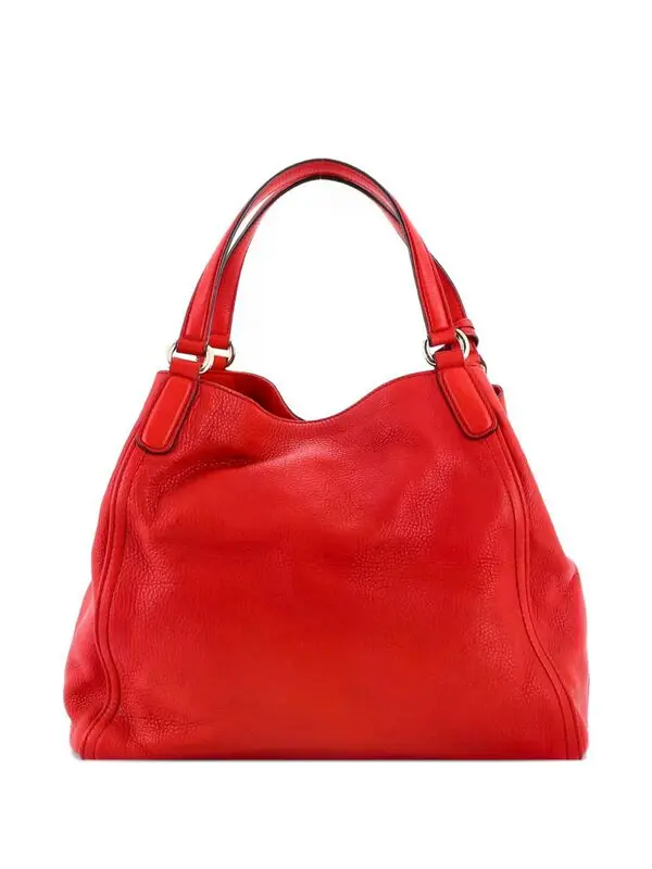 Gucci Soho Leather Medium Shoulder Bag - Red