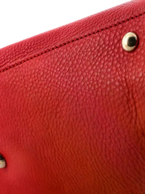 Gucci Soho Leather Medium Shoulder Bag - Red