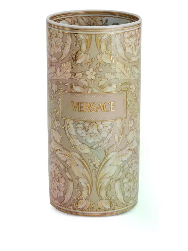 Versace Barocco Floral Vase - Neutrals