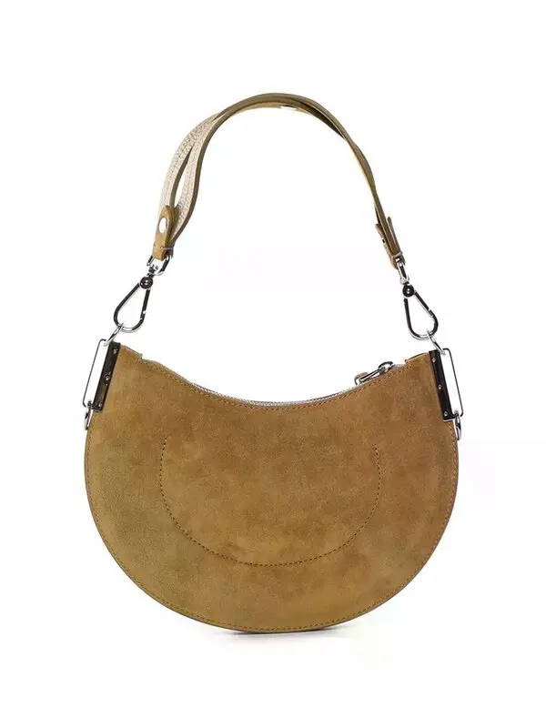COCCINELLE Small Sunup Suede Tote - Green