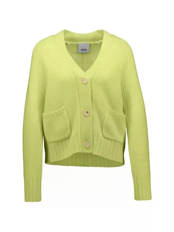 ALLUDE V-neck Cardigan